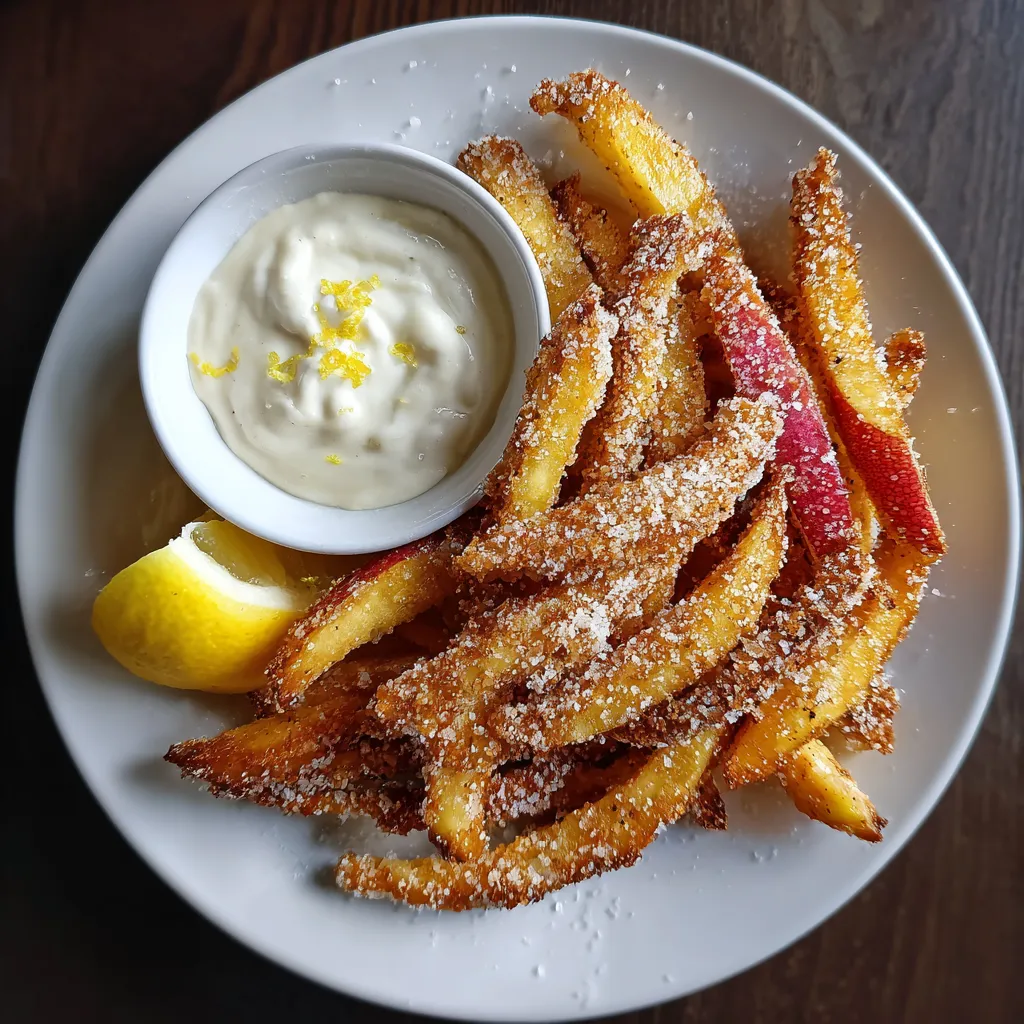 Fruit Fries with Lemon Dip – Cooking With Chef Alba
