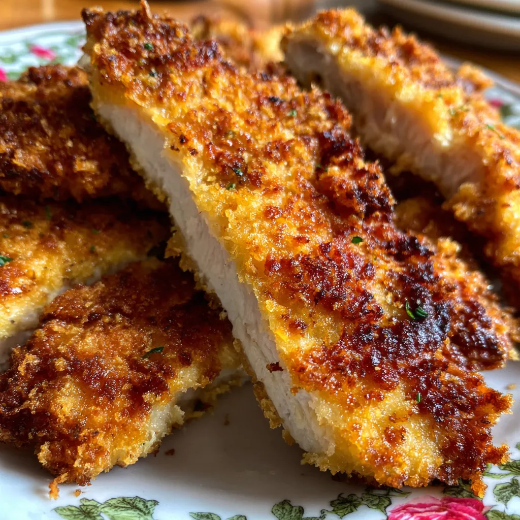 Crispy Air Fryer Breaded Chicken Breast – Cooking With Chef Alba