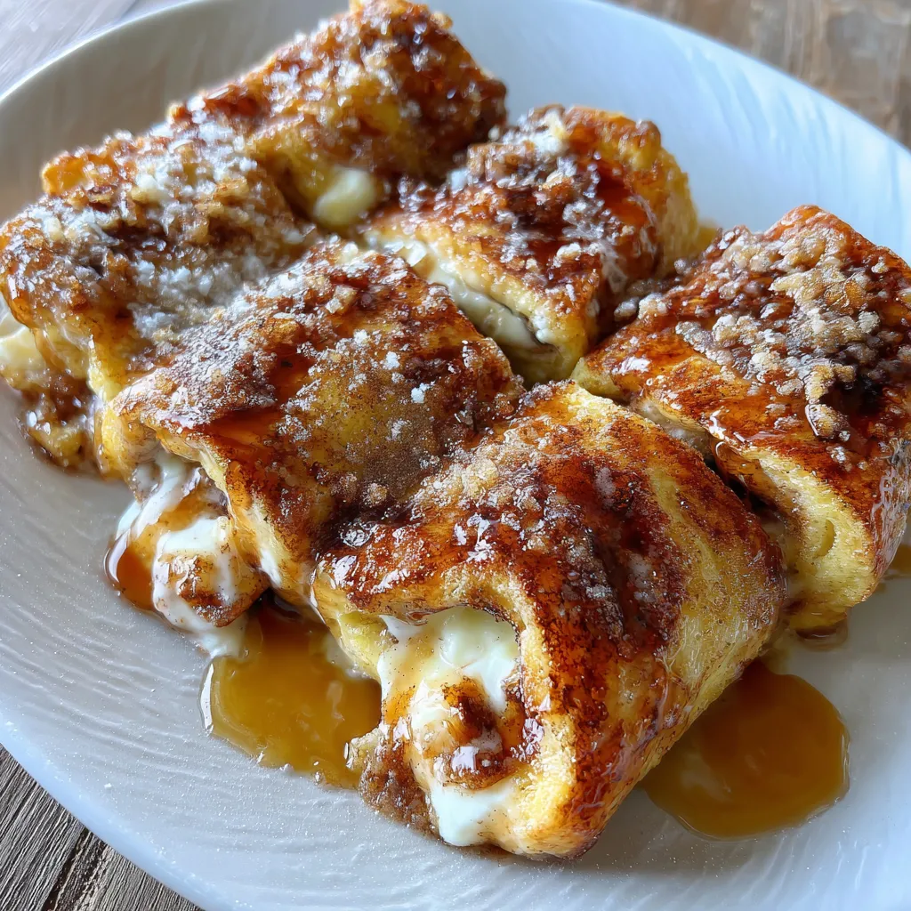 Cinnamon Roll French Toast Roll-Ups – Cooking With Chef Alba