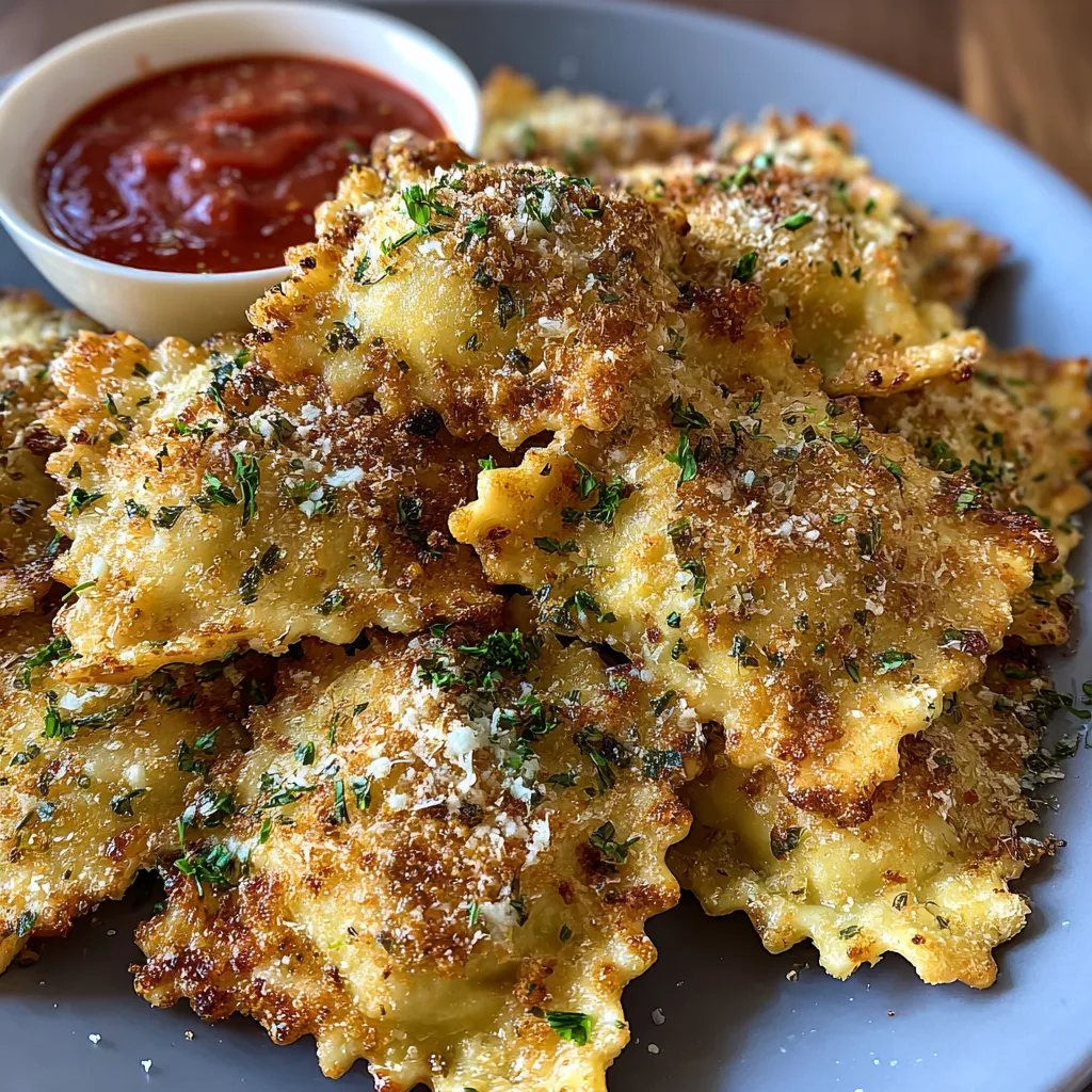 Crispy Air Fryer Ravioli – Cooking With Chef Alba