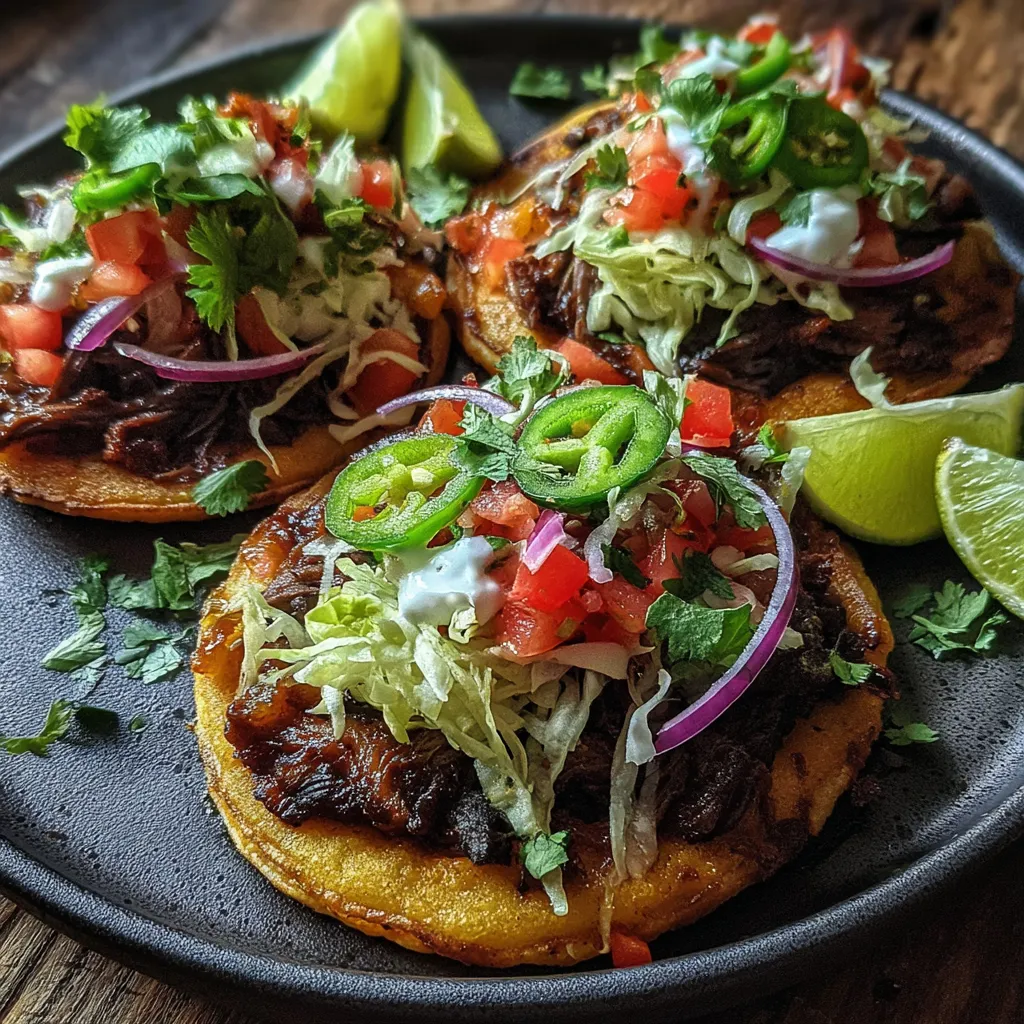 Spicy Crispy Grilled Beef Tostadas – Cooking With Chef Alba