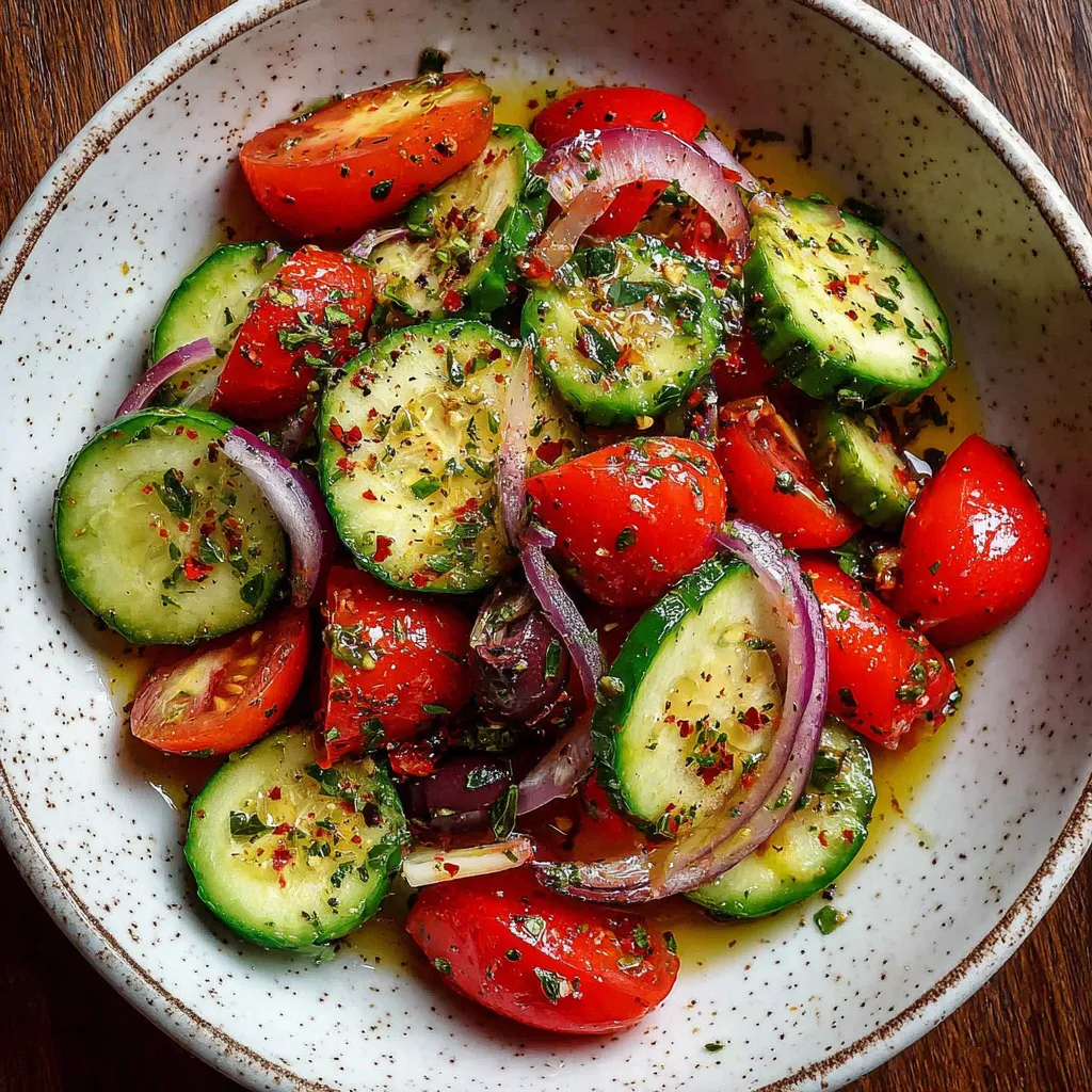 Healthy Mediterranean Cucumber Salad – Cooking With Chef Alba